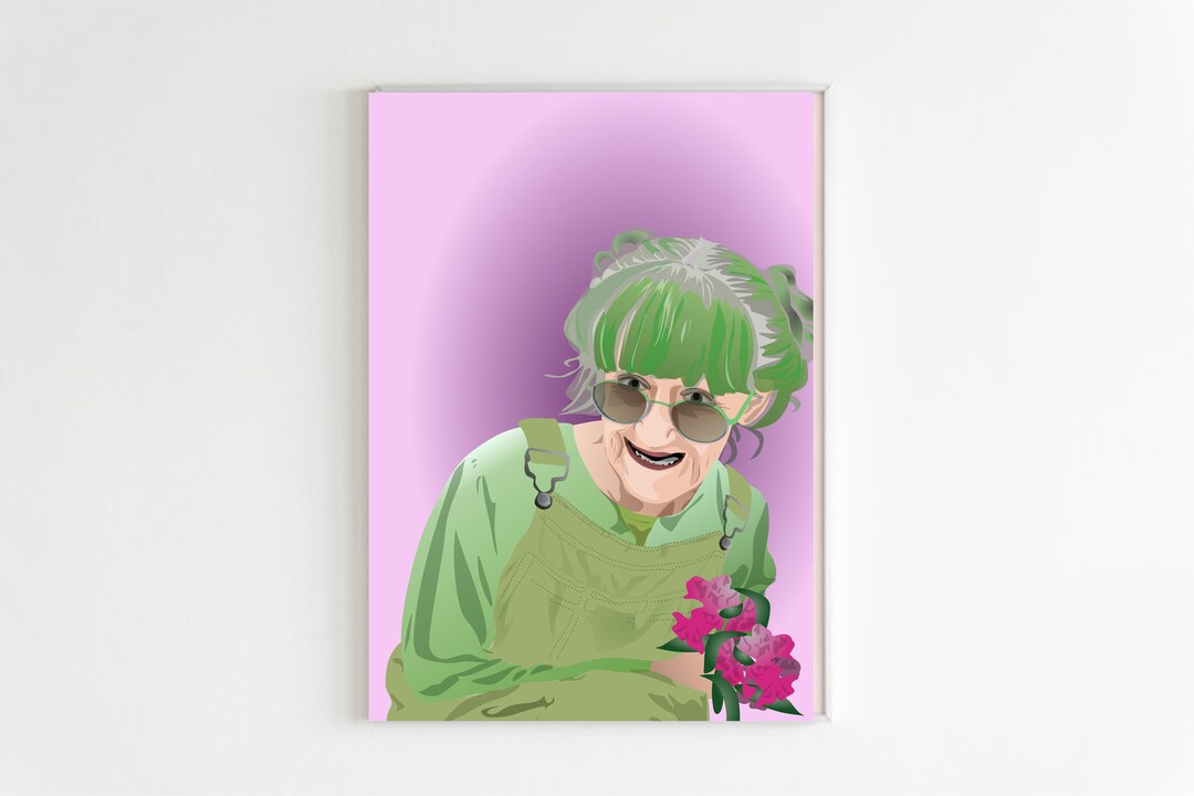 Green Lady of Brooklyn - Elizabeth Sweetheart Digital Portrait ...