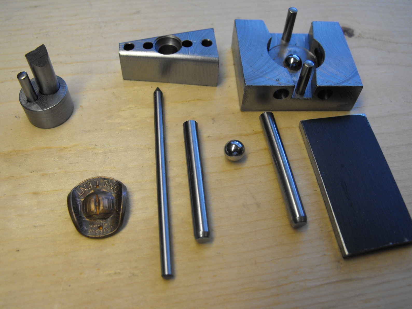 Penny Coin Cowboy Hat Folding-doming-creasing Tool for COPPER - Etsy