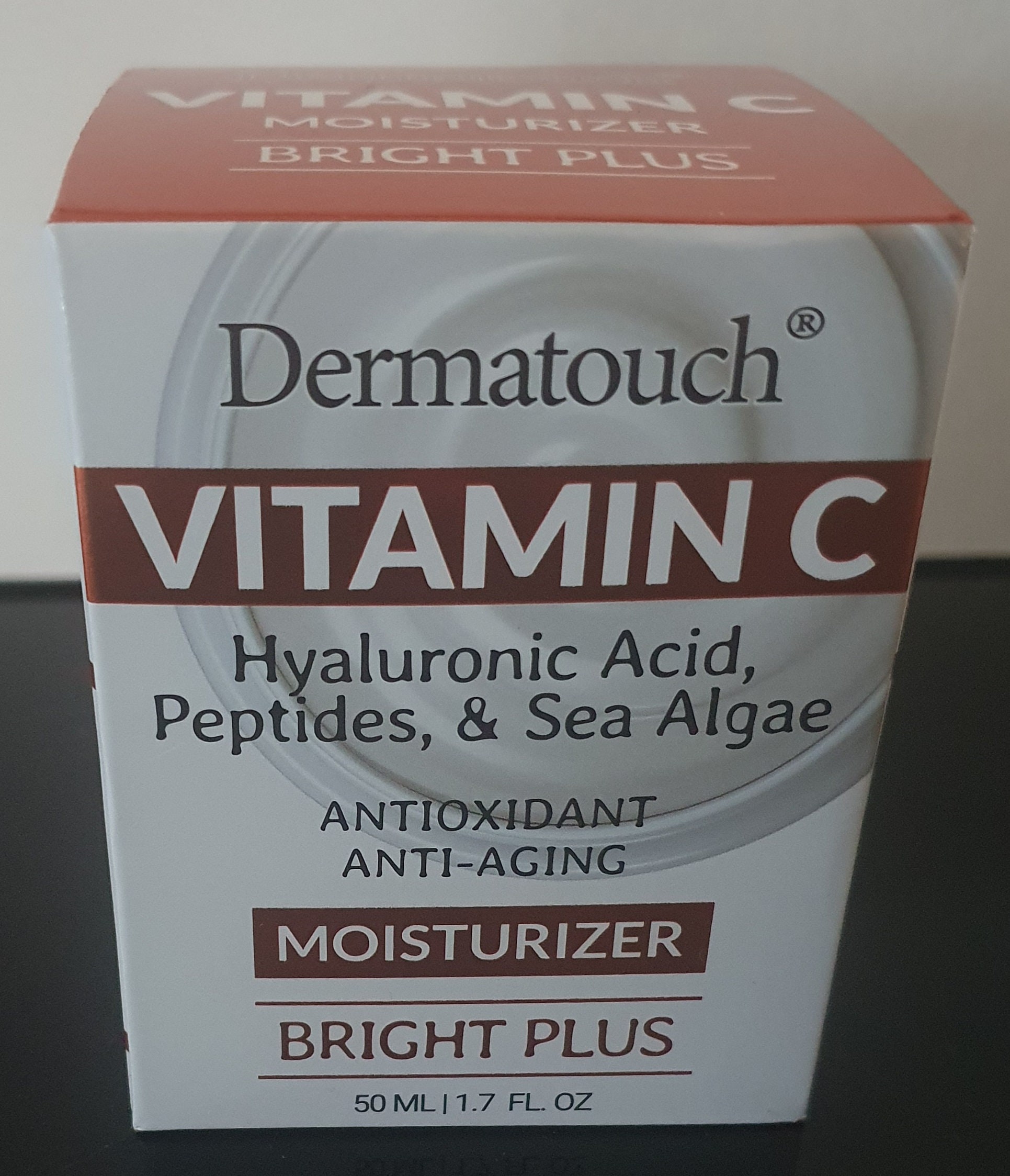 Dermatouch VITAMIN C - Hyaluronic Acid - Peptides & Sea Algae ...