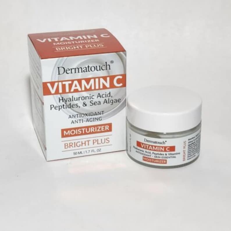 Dermatouch VITAMIN C - Hyaluronic Acid - Peptides & Sea Algae ...