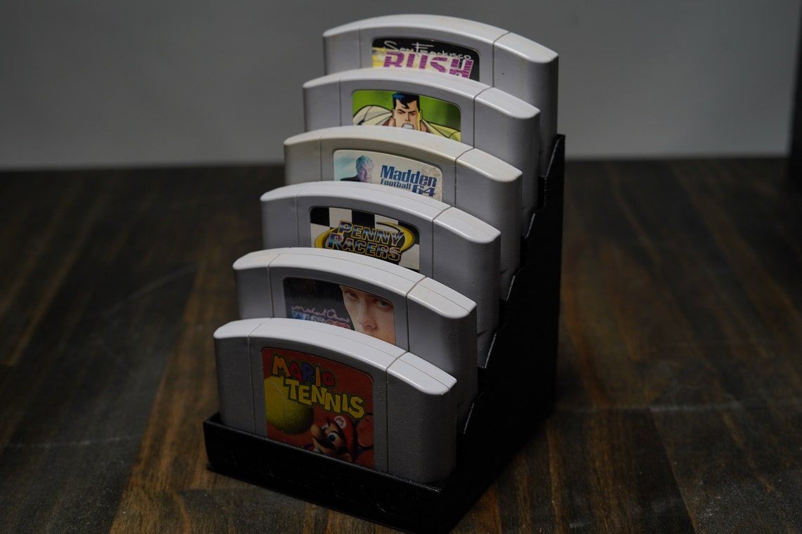N64 3D Printed Display Stand Nintendo 64 Game Cartridge - Etsy