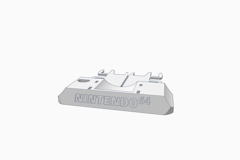 N64 Controller Display Stand STL File 3D Printing File - Etsy Canada
