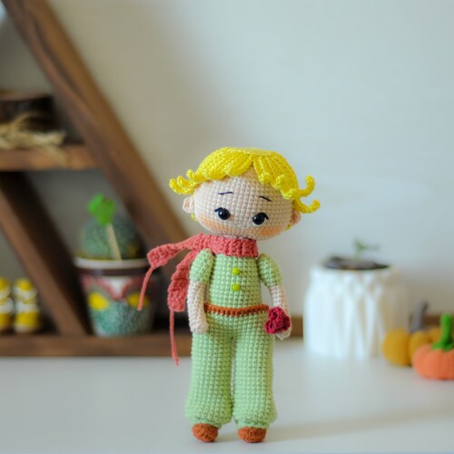 The Little Prince Crochet Doll Pattern Amigurumi Doll - Etsy