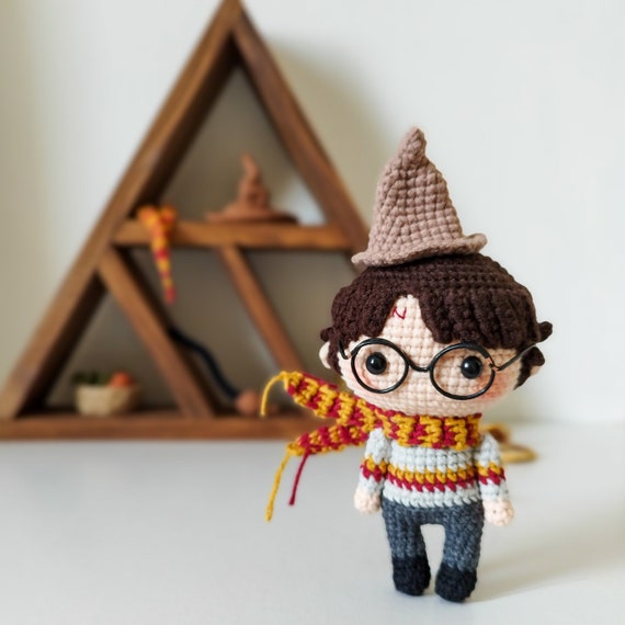 Amigurumi Wizard Keychain Size English Pattern - Etsy