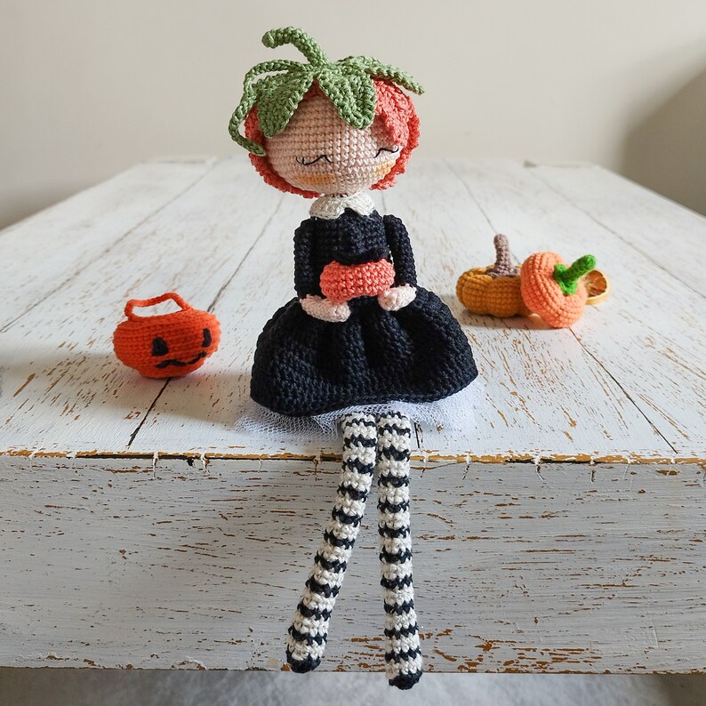 Amigurumi Halloween Emi Doll English Pattern - Etsy