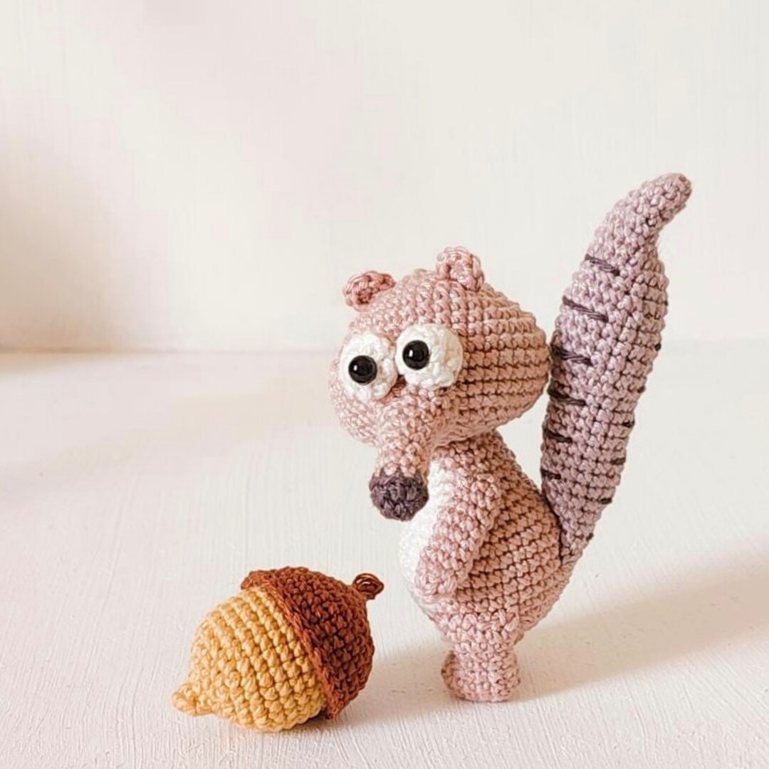 Amigurumi İce Age Scrat English Pattern - Etsy UK