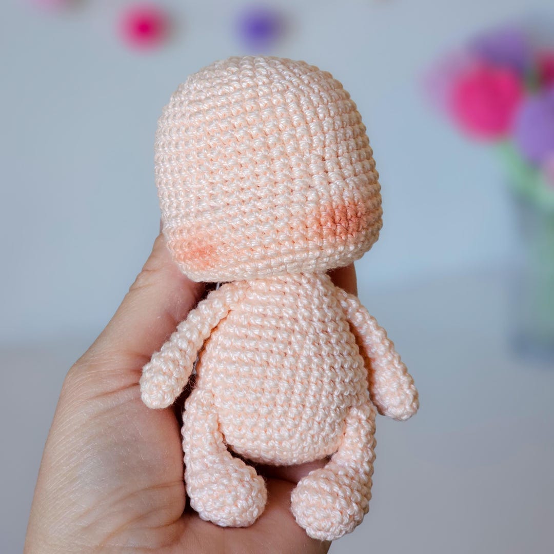 Amigurumi Mini Body Base Pattern | Crochet Doll Form | Create Your Own ...