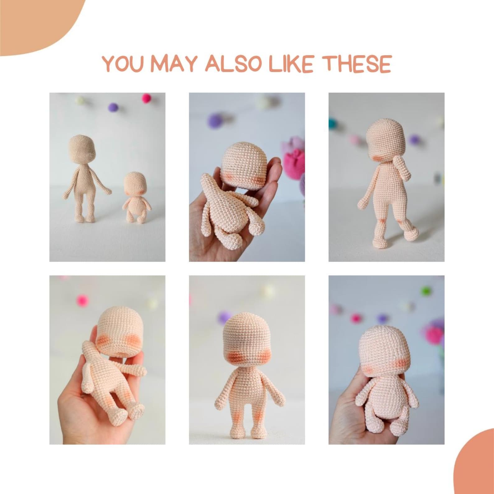 Amigurumi Body Base Crochet Pattern – Create Custom Characters ...