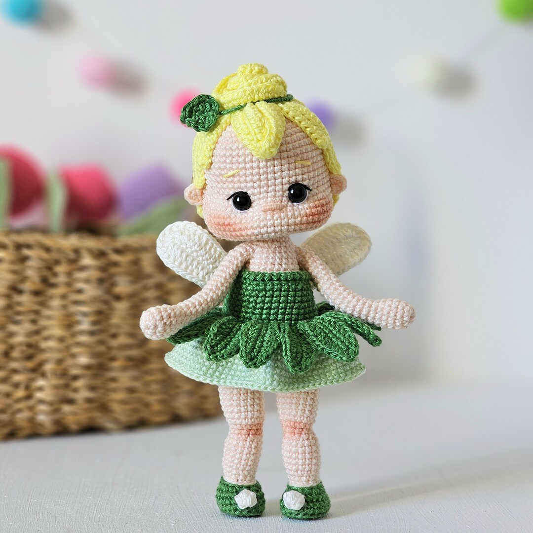 Amigurumi Tinker Bell Dolls English Pattern - Etsy