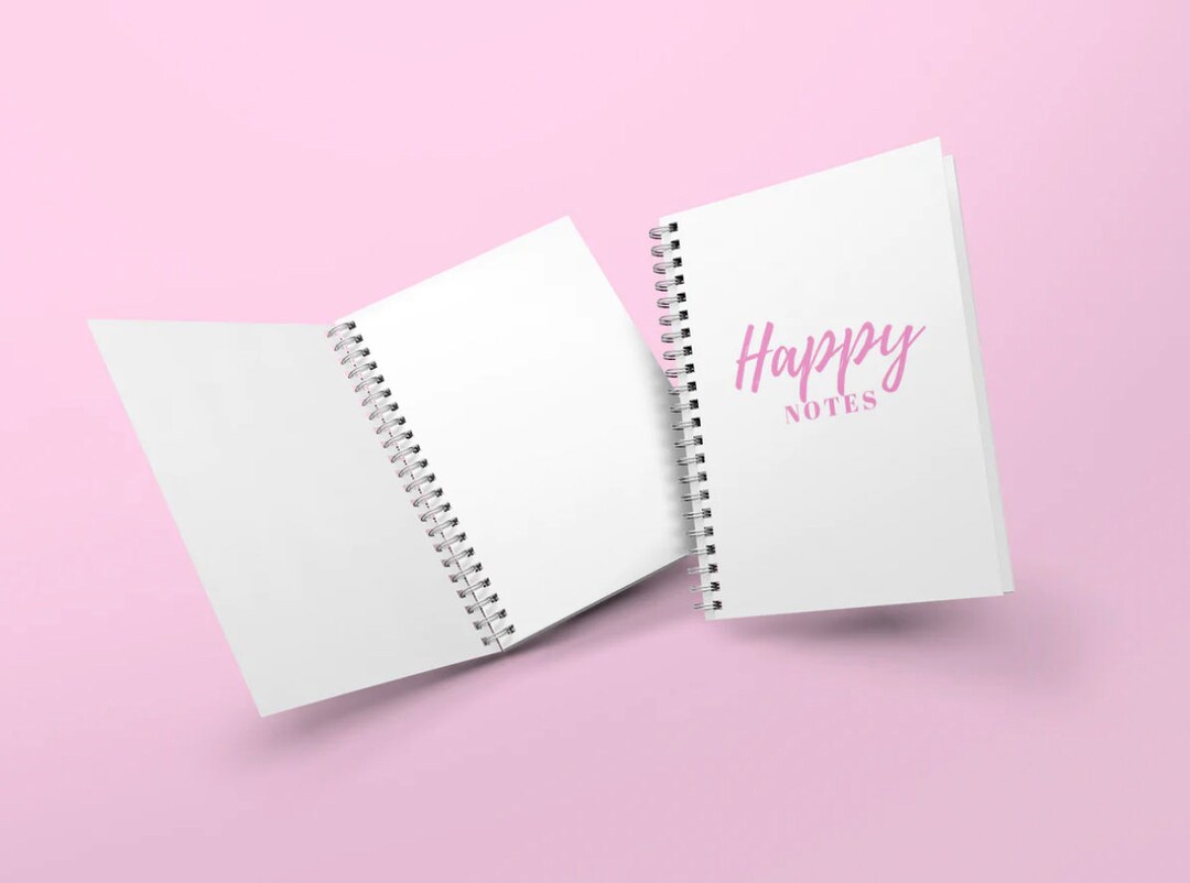 Happy Notes Notebook – Brighten Your Day With Every Page - Etsy
