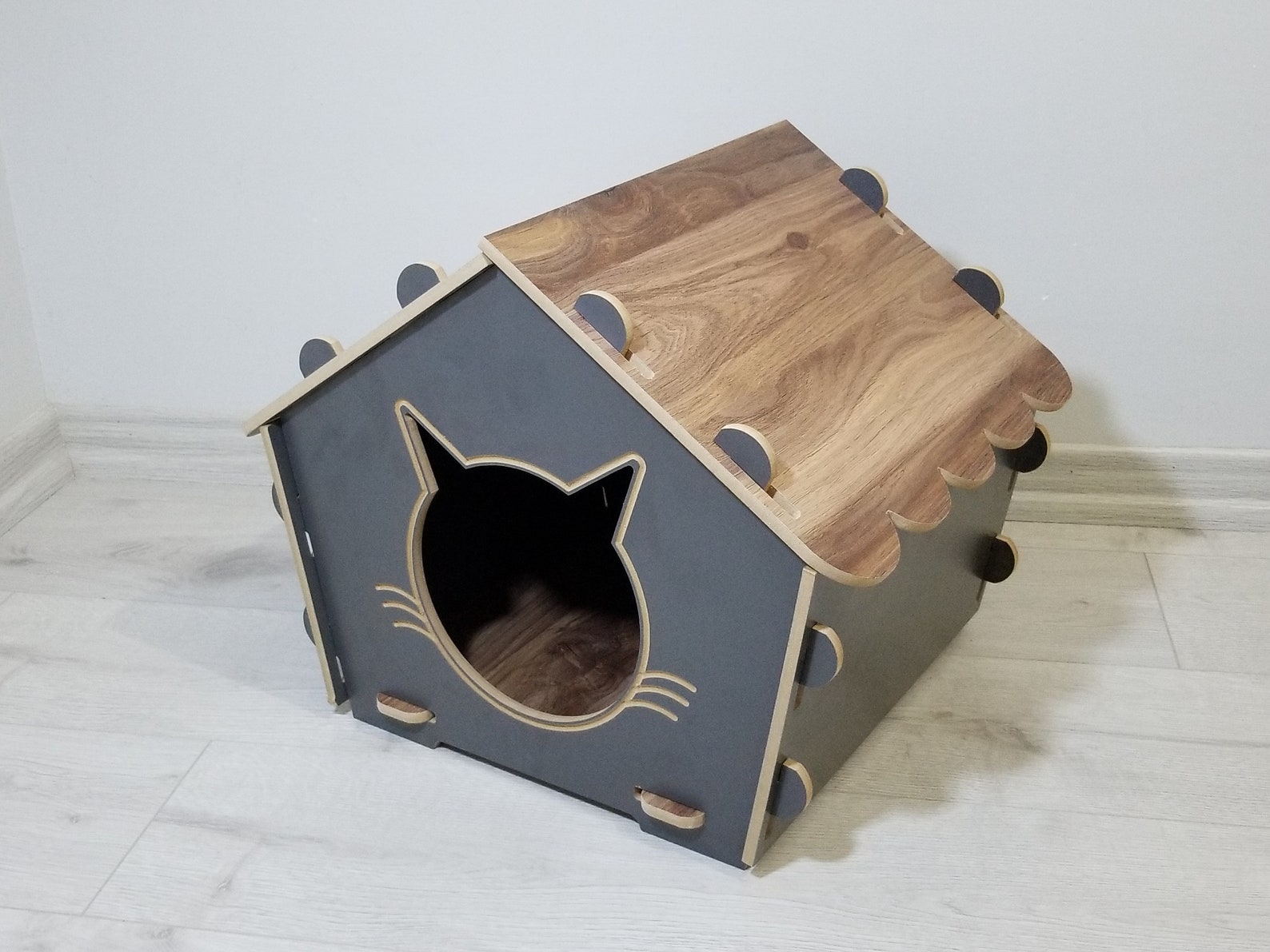 CAT HOUSE Cat kennel Lego System Cat Furniture | Etsy