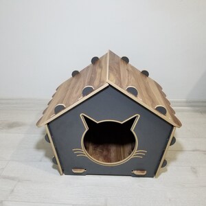 CAT HOUSE Cat kennel Lego System Cat Furniture | Etsy