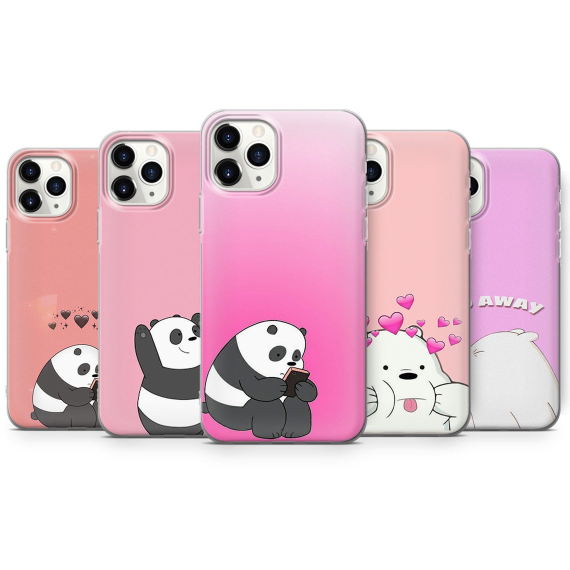Cool panda Phone Case Cover for iPhone 7 8 XS XR 11PRO & | Etsy