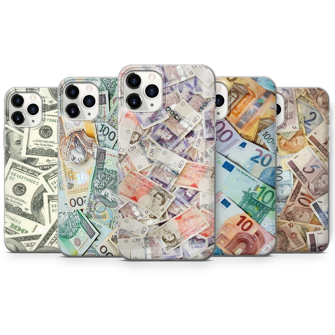 Money Phone Case Cover for iPhone 7, 8+, XS, XR, 11PRO & Samsung S10 ...