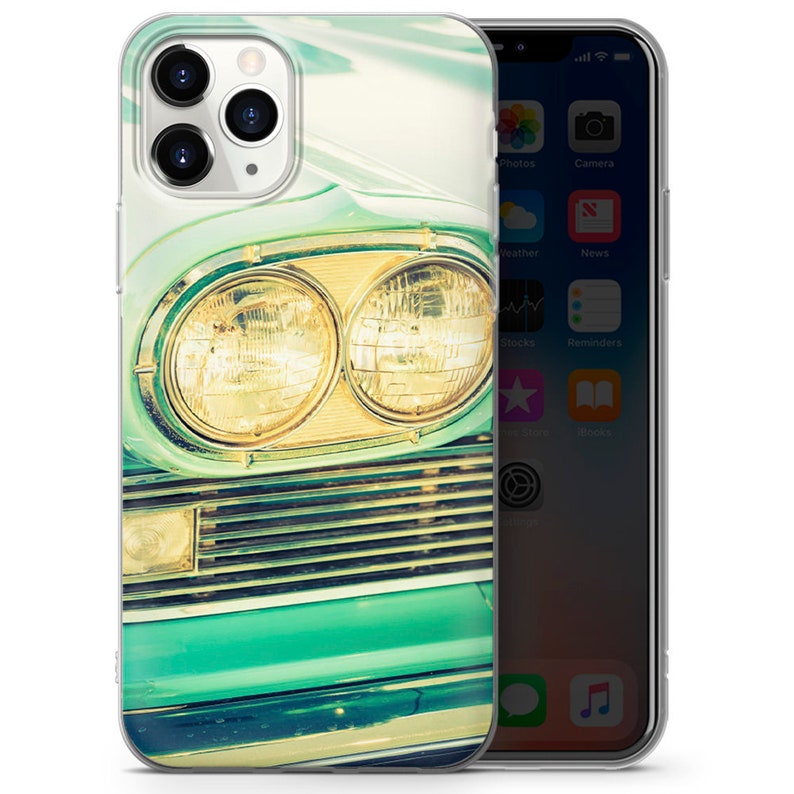 Retro Cars Phone Case Cover for iPhone 7, 8+, XS, XR, 11PRO & Samsung ...