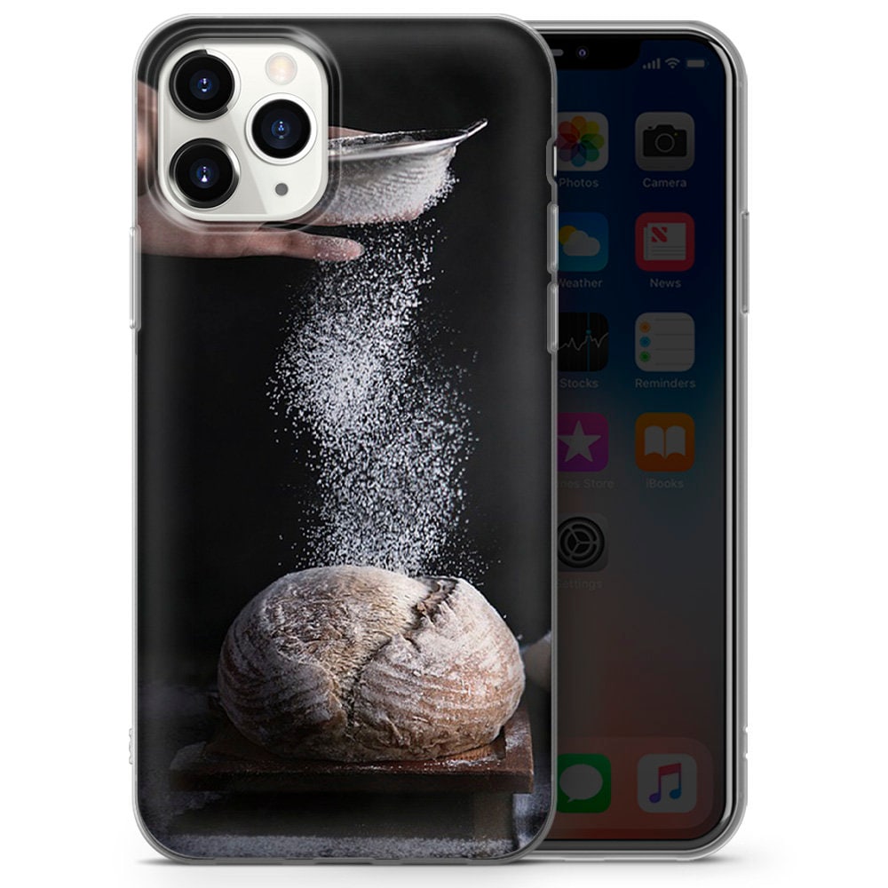 Bread Phone Case Cover for iPhone 7, 8+, XS, XR, 11PRO & Samsung S10 ...