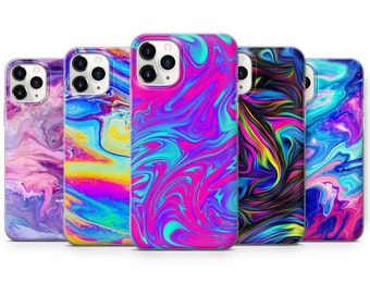 Psychedelic Trippy Phone Case Cover for iPhone 7, 8, XS, XR, 11PRO ...