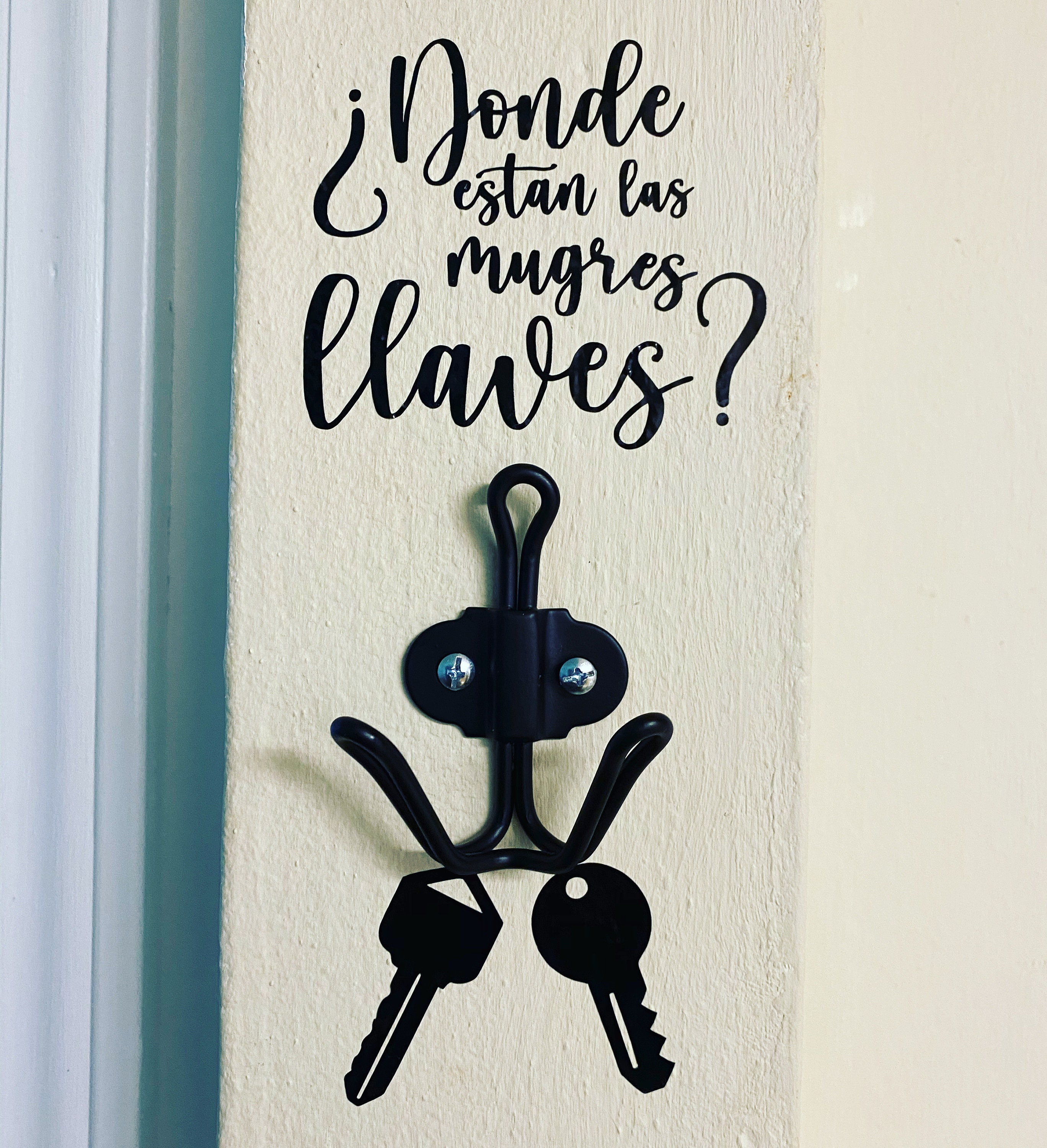 Keys Holder, Key Decal, Key Wall Decor, Home Diy, Vinyl Decal, Llaves ...