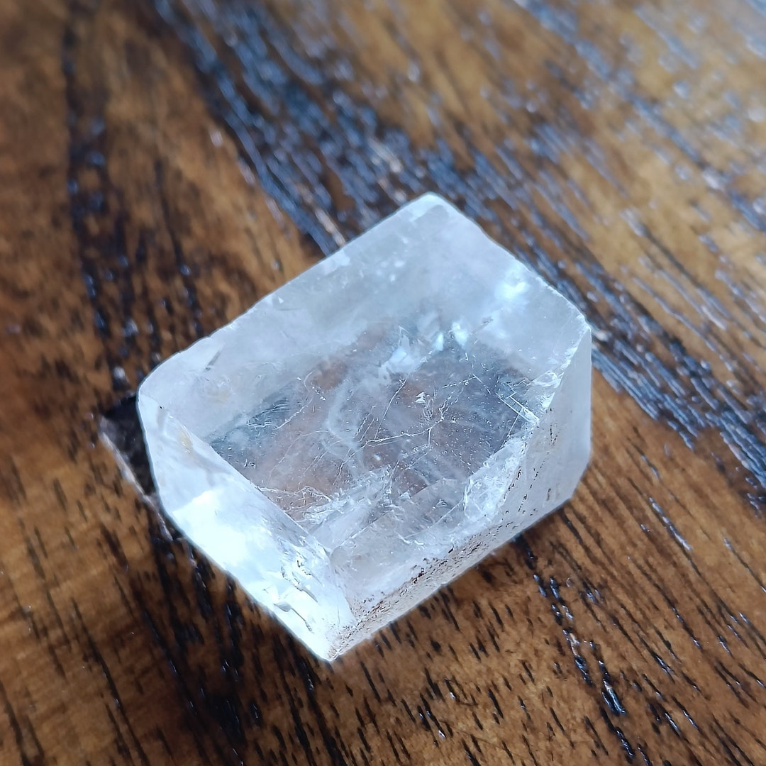 Silfurberg Icelandic Spar Authentic Iceland Spar Stone - Etsy