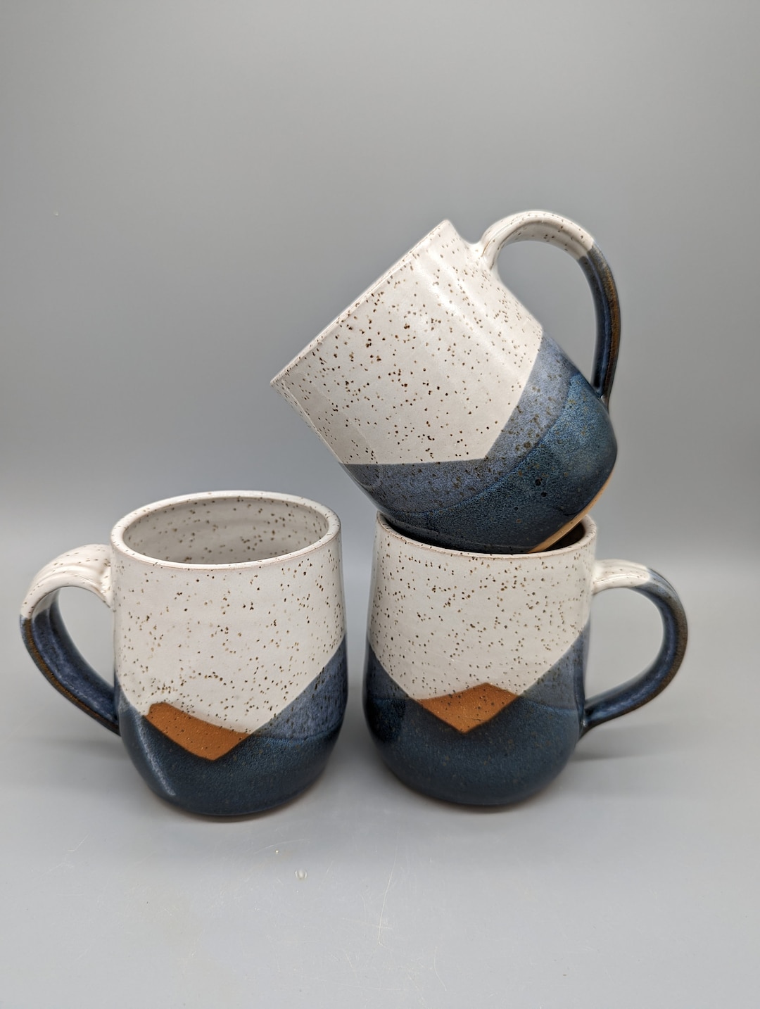 Speckled Multicolored Ceramic Blue Ridge Mountain Mug - Etsy