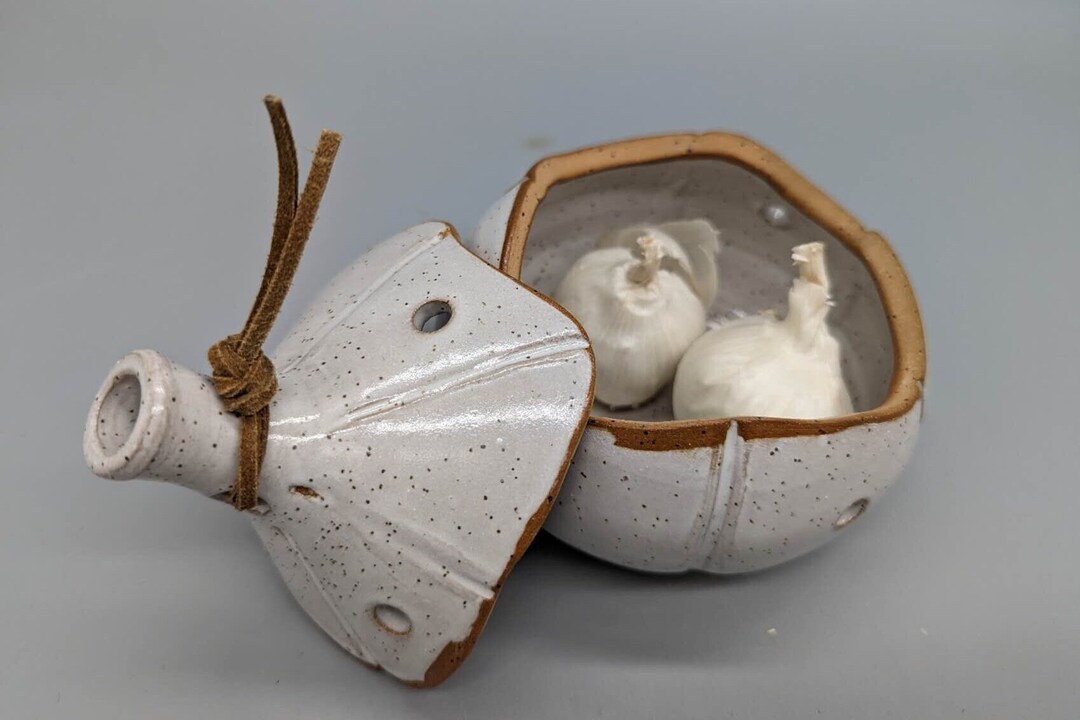 Ceramic Handmade Garlic Keepers - Etsy