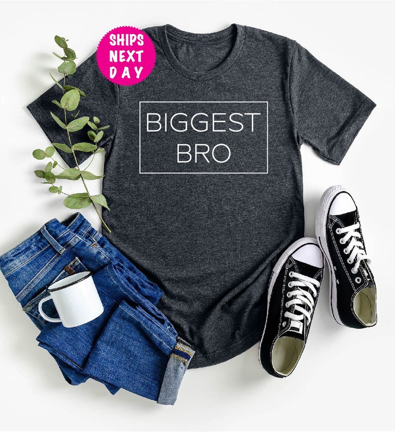 Biggest Bro Shirt Biggest Bro T-shirt Cute Biggest Bro - Etsy