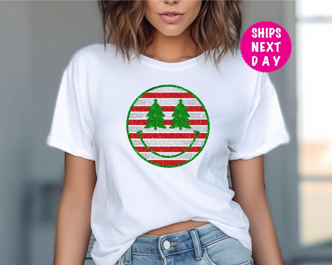 Happy Christmas Shirt, Christmas Tree Face, Christmas Tree Hoodie ...