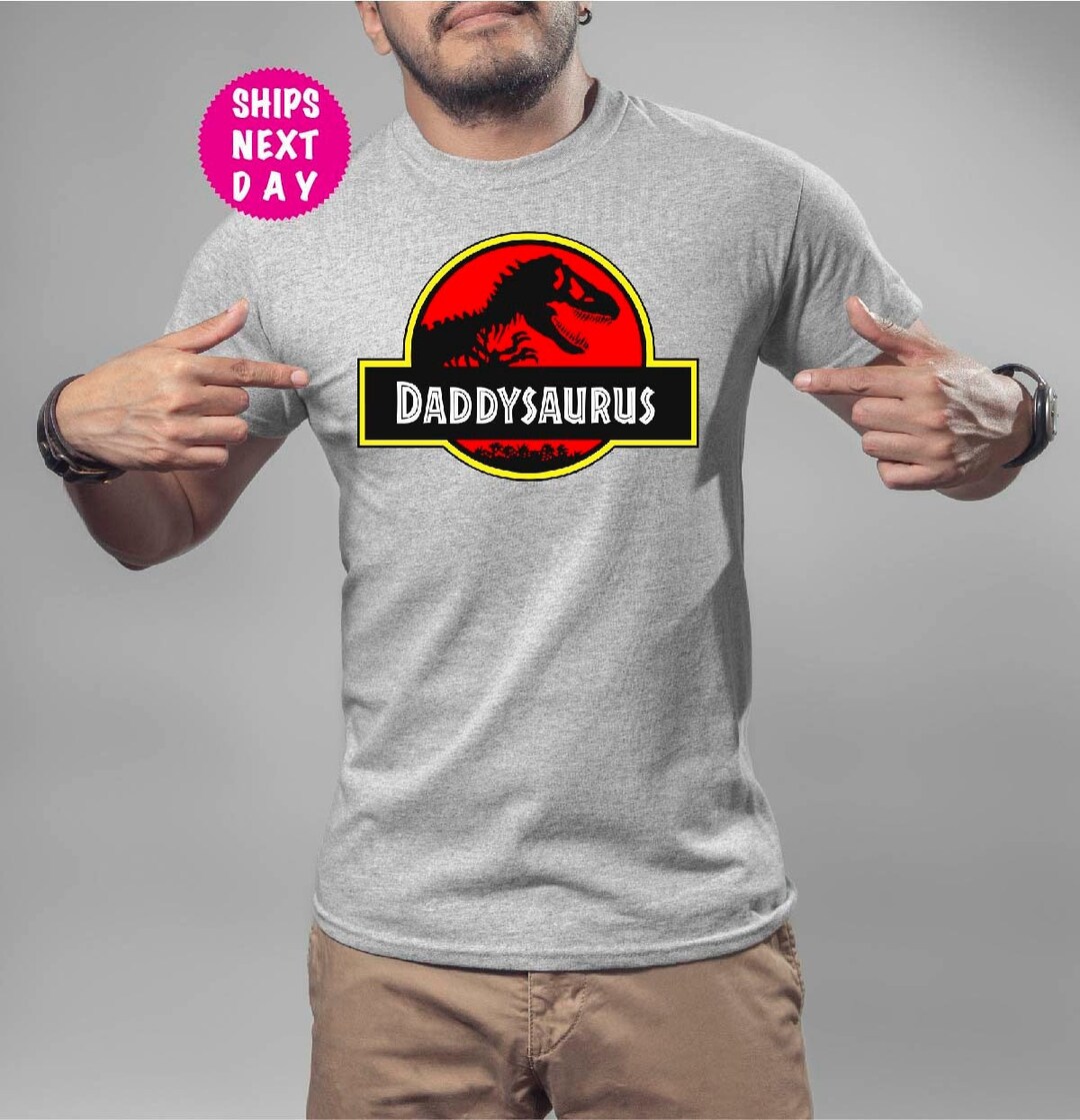 Daddysaurus T-shirt, Jurassic Dad Tee, Funny Father's Day Gift - Etsy