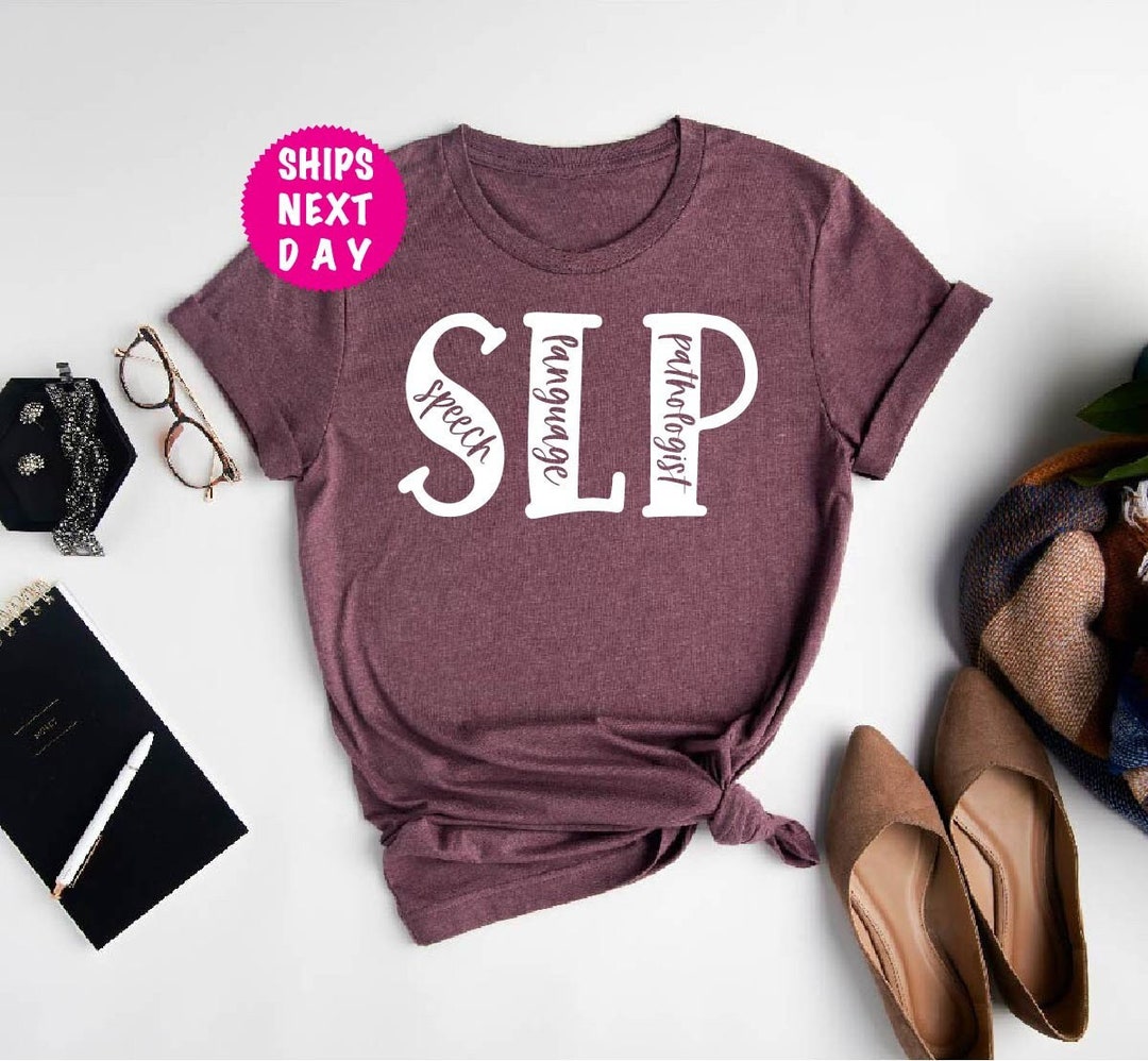 SLP Shirt, Speech Language Pathologist Tee - Etsy