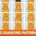 12 Macrame Diamond Patterns Guide PDF for Beginners/macrame Tutorial ...