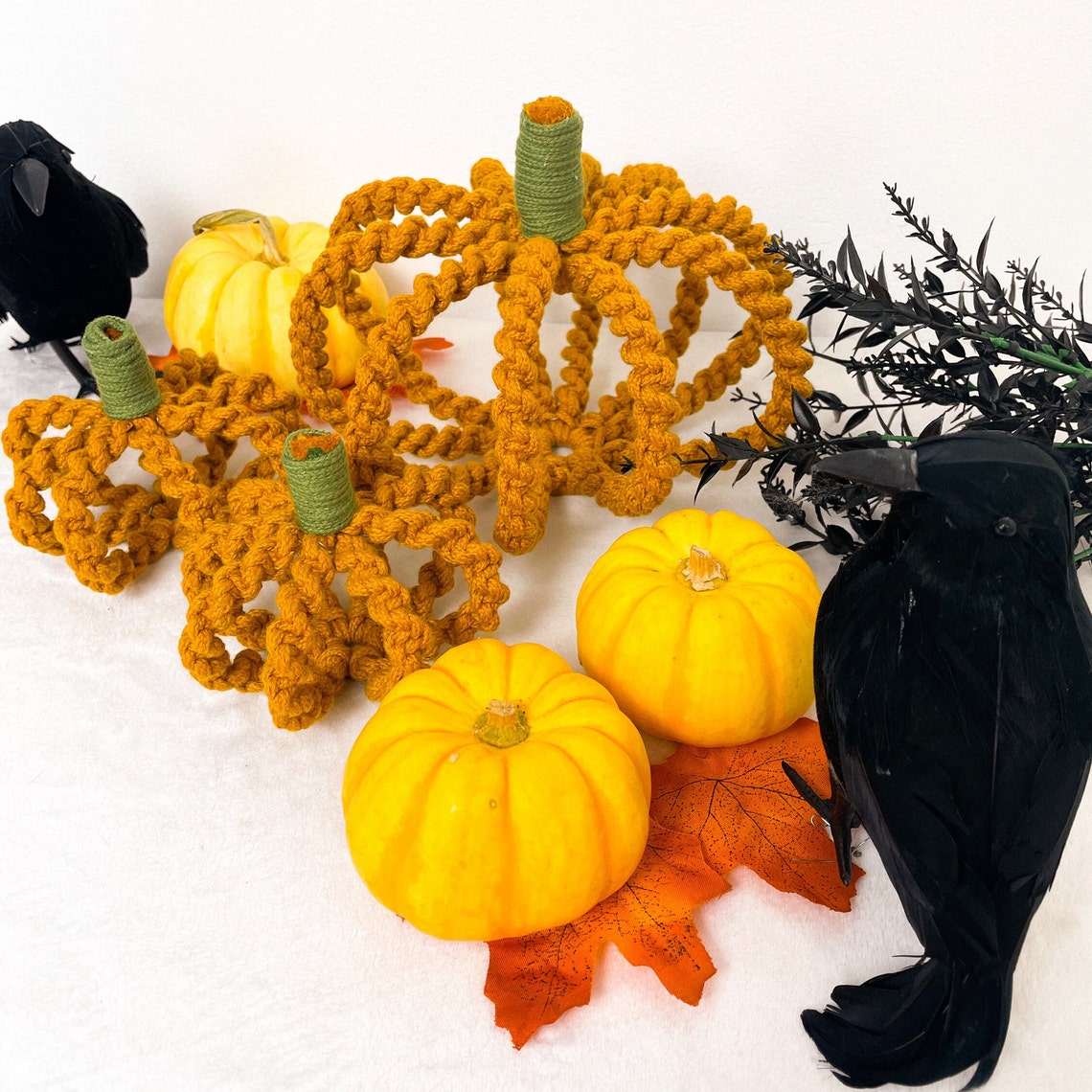 Macrame Pattern PDF Tutorial Digital Download Pumpkin: Beginner ...