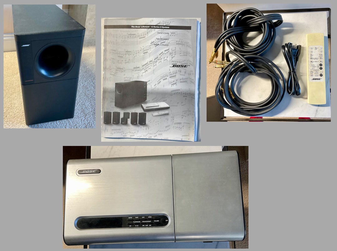 Vintage: Bose Lifestyle 12 Series II Surround Sound System - Etsy