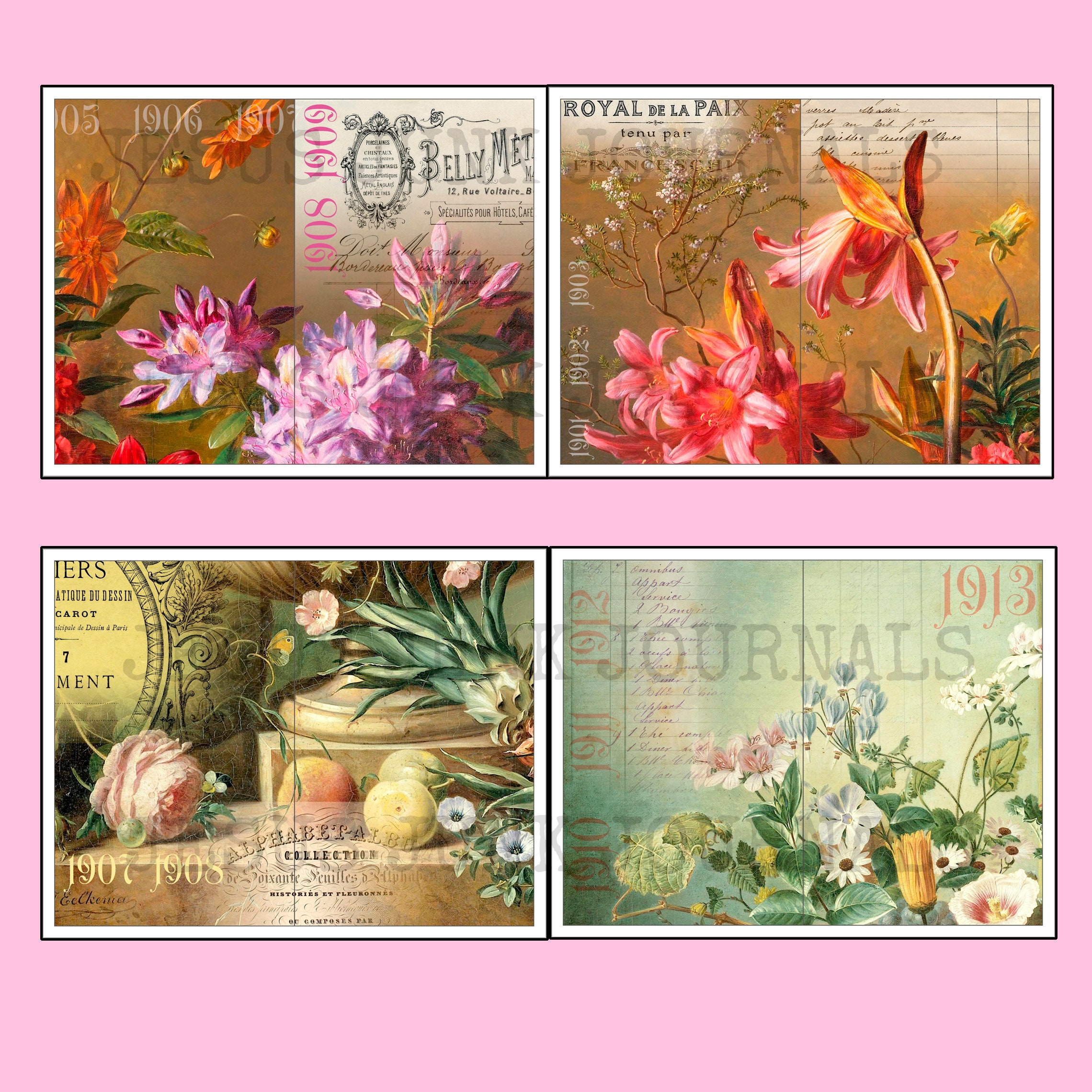 For My Friend Mini Journal Kit Digital Junk Journal Kit - Etsy