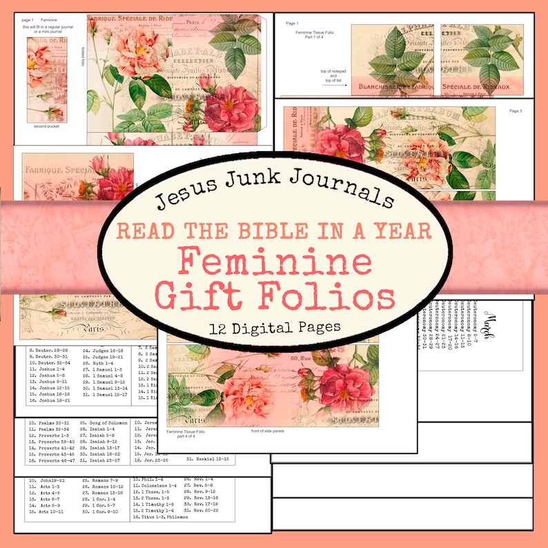 Feminine Tissue Box Gift Folios - Etsy