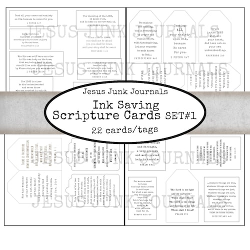 Faith Journaling Journal Cards Scripture Cards Joy - Etsy