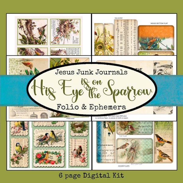 Armor of God 6 Page Add-on Kit, Jesusjunkjournals, Ephemera, Journal ...