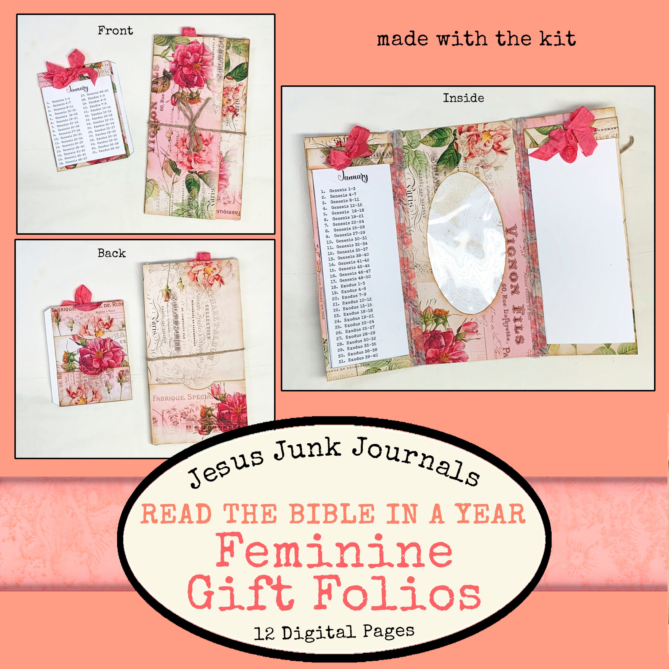 Feminine Tissue Box Gift Folios - Etsy