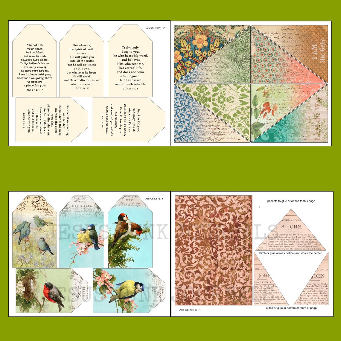 The Book of John Journal Add-on Kit, King James Version, Digital ...