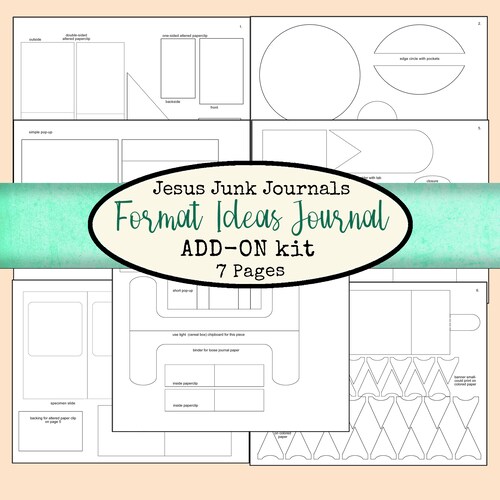 FORMAT IDEAS Journal Add-on Kit Second Kit - Etsy