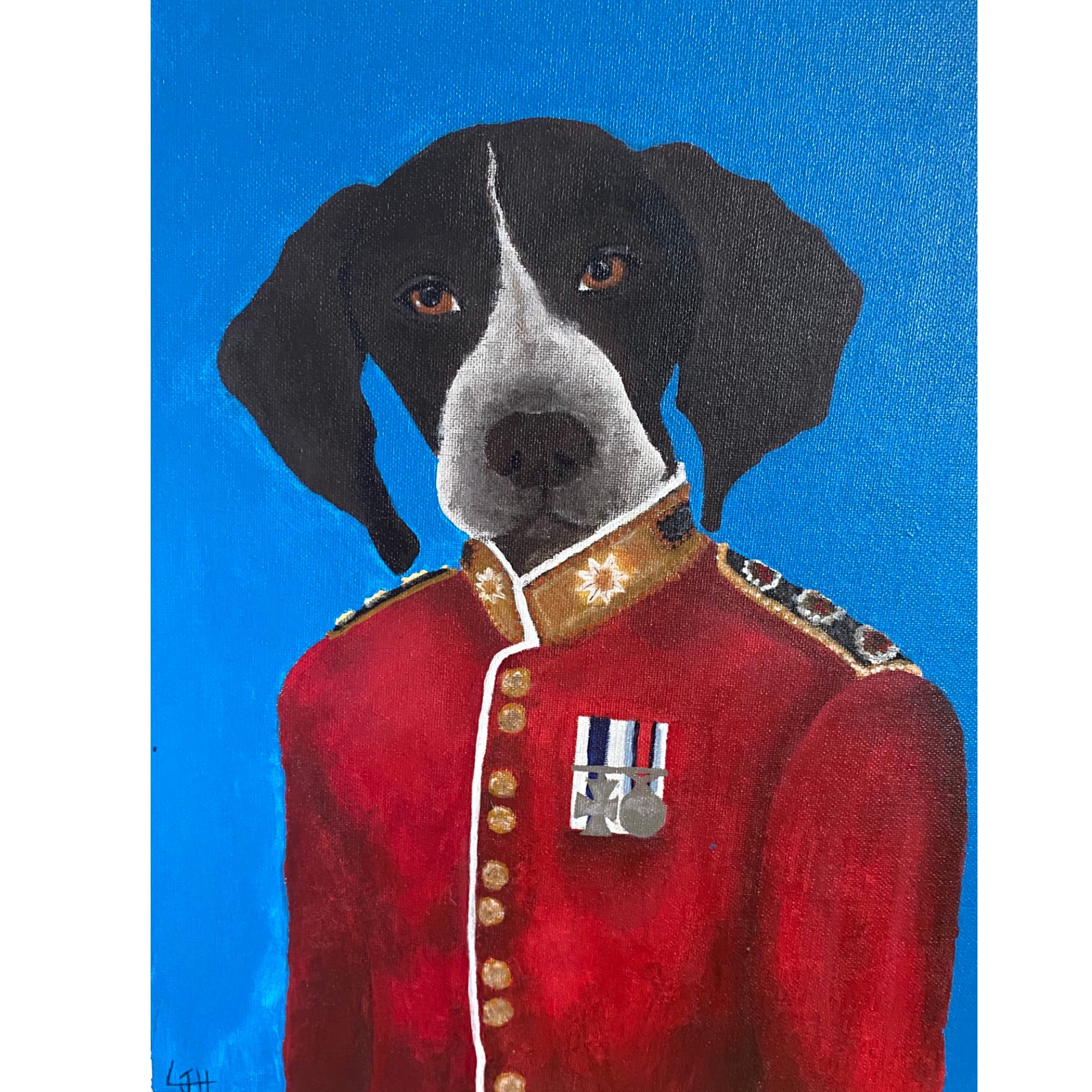 Commission Artwork - Animals in Uniforms - Etsy