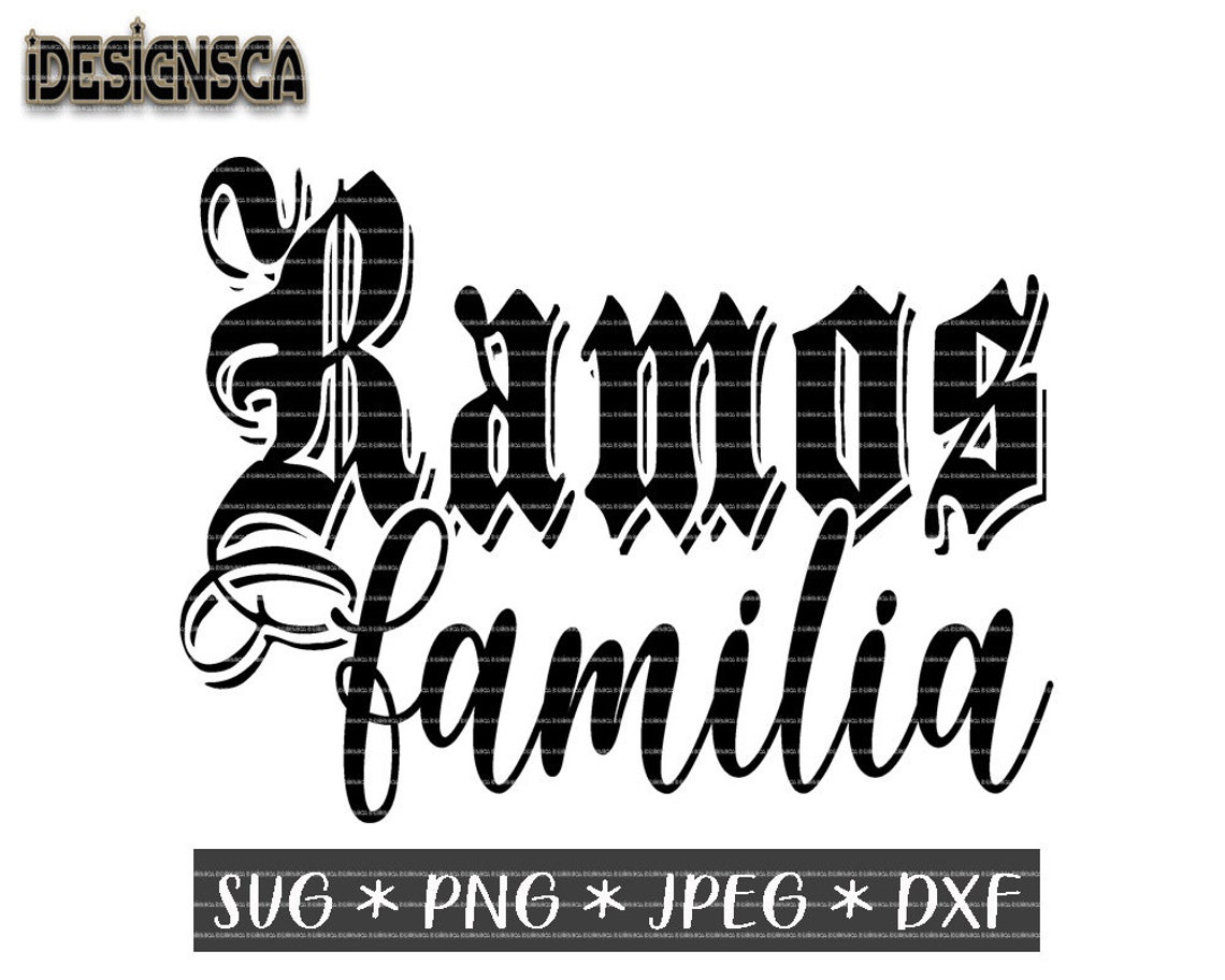 Ramos Familia svg Ramos Family svg Family svg Familia svg | Etsy