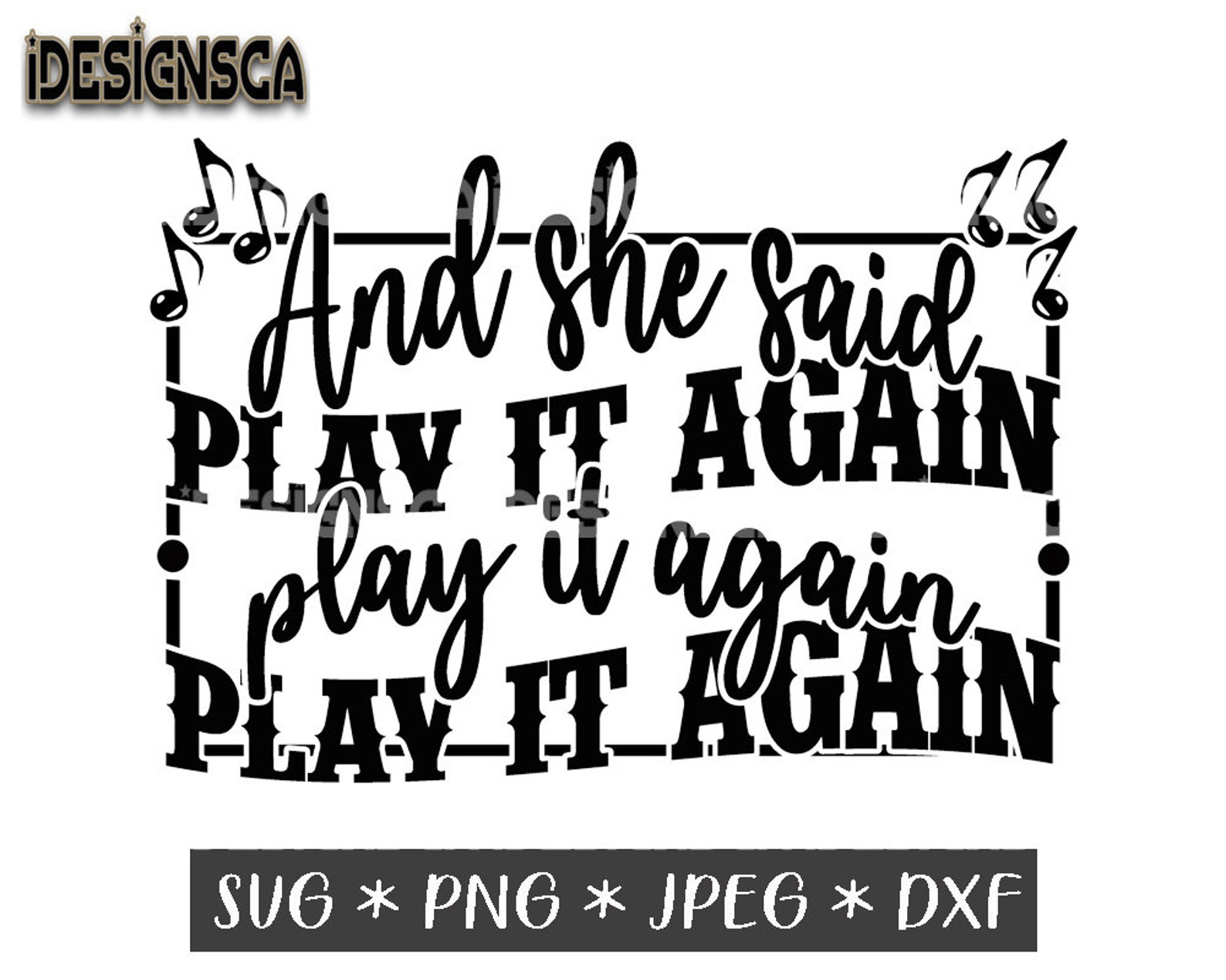Play it again Svg Luke Bryan Svg Country Music svg Southern | Etsy