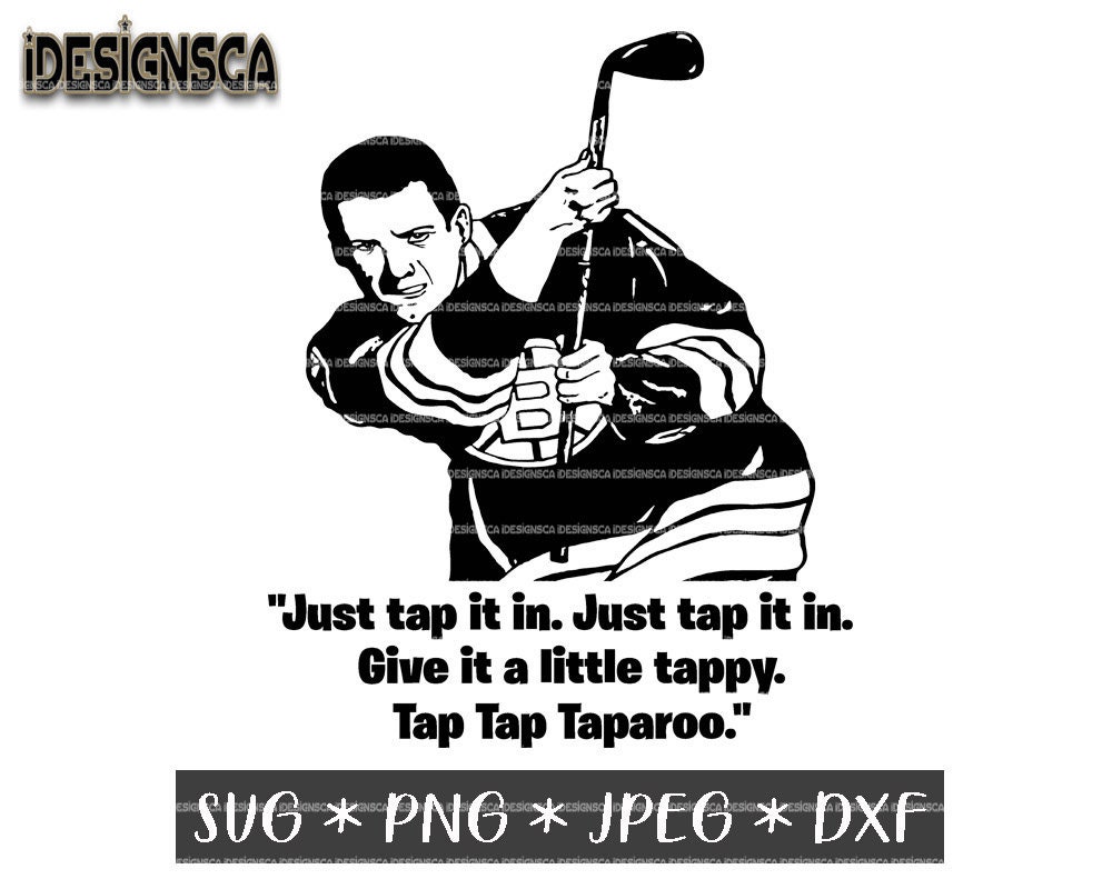 Happy Gilmore svg Taparoo svg Golf svg Adam Sandler svg | Etsy