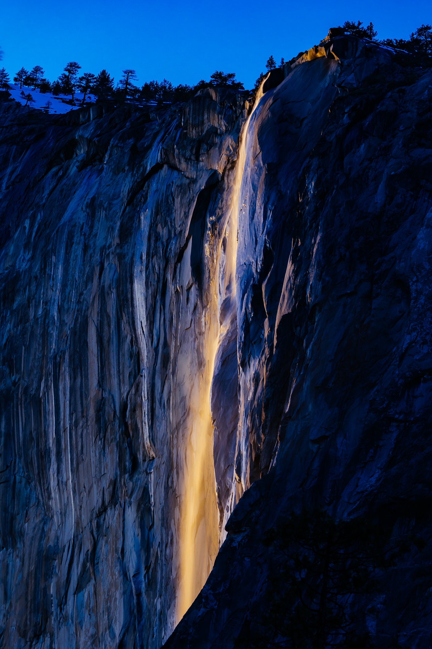 Firefall, Horsetail Fall at Yosemite National Park Metal or Canvas ...