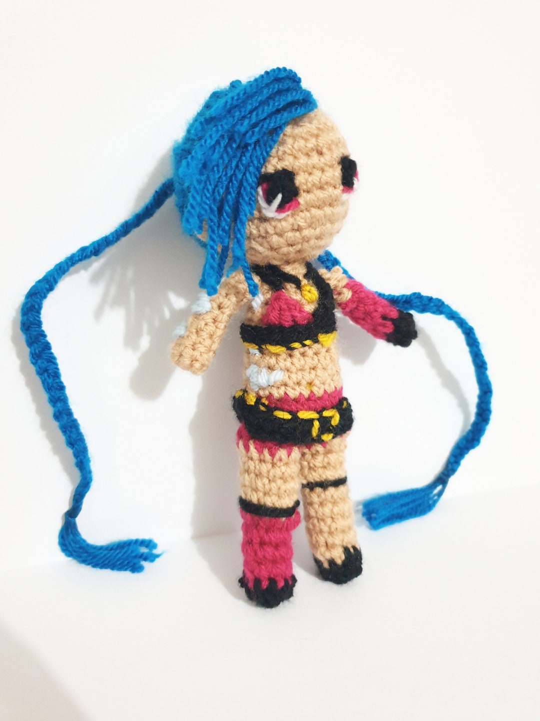 Jinx Arcane Plush Lol League of Legends Personaggi Collezione - Etsy