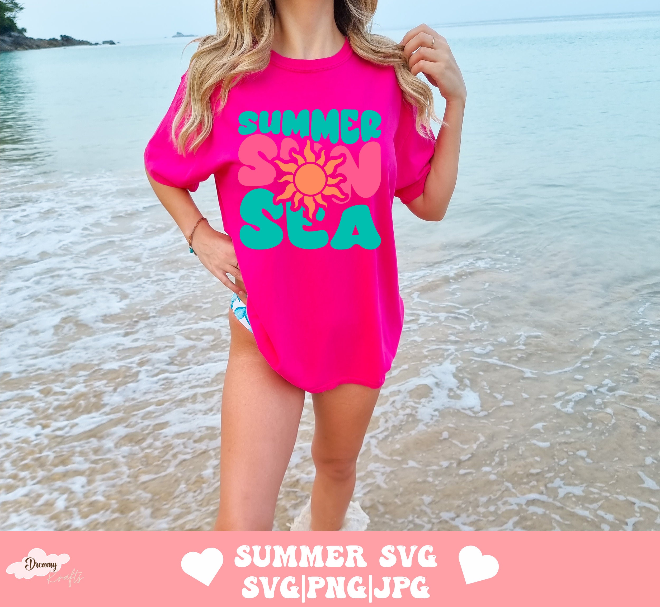 Summer Sun Sea Summer SVG Bundle Summer Vibes Svg Summer - Etsy