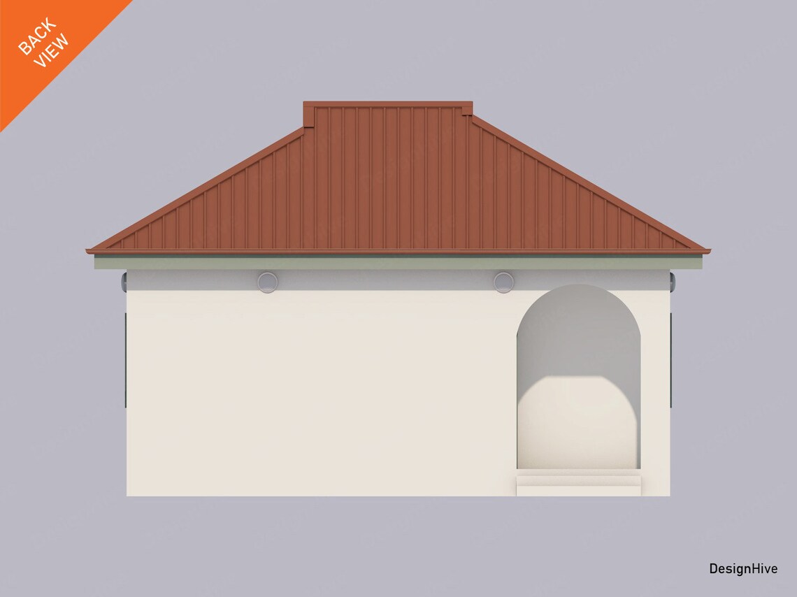 Modern House Plan 1 Bedroom Single Story House Open Concept - Etsy