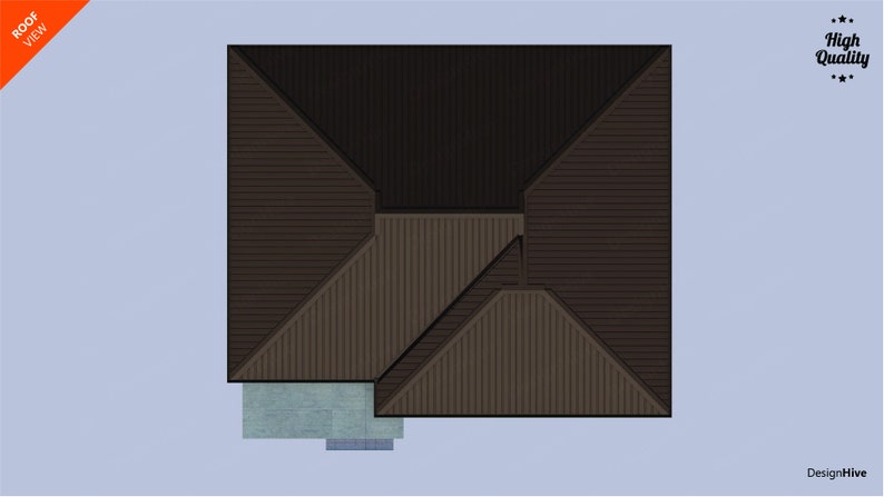 3 Bedroom Modern House Plan Architectural Drawings House Plans Building ...