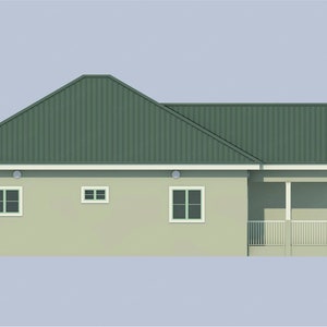 Custom 3-bedroom House Plans Without Garage Modern Minimalist Design ...