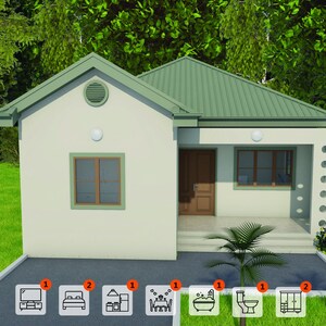 18x20 Modern Tiny Home Plans Small Tiny House Blueprints - Etsy Canada